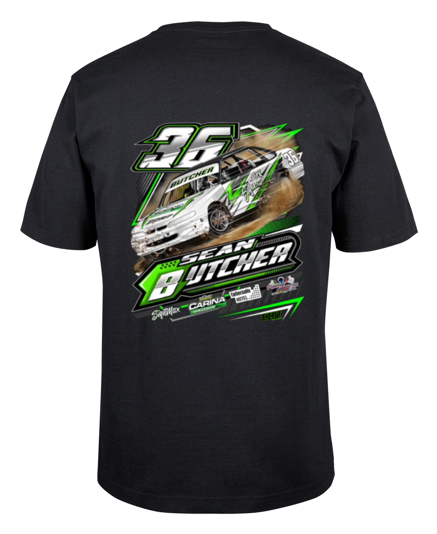 Sean Butcher T-Shirt (Adults) | Dirt Track Racewear